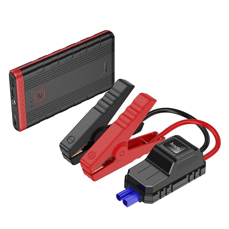 Пусковое зарядное устройство, для аккумулятора, 400 A, 6000 mAh, черное. Hoco QS5