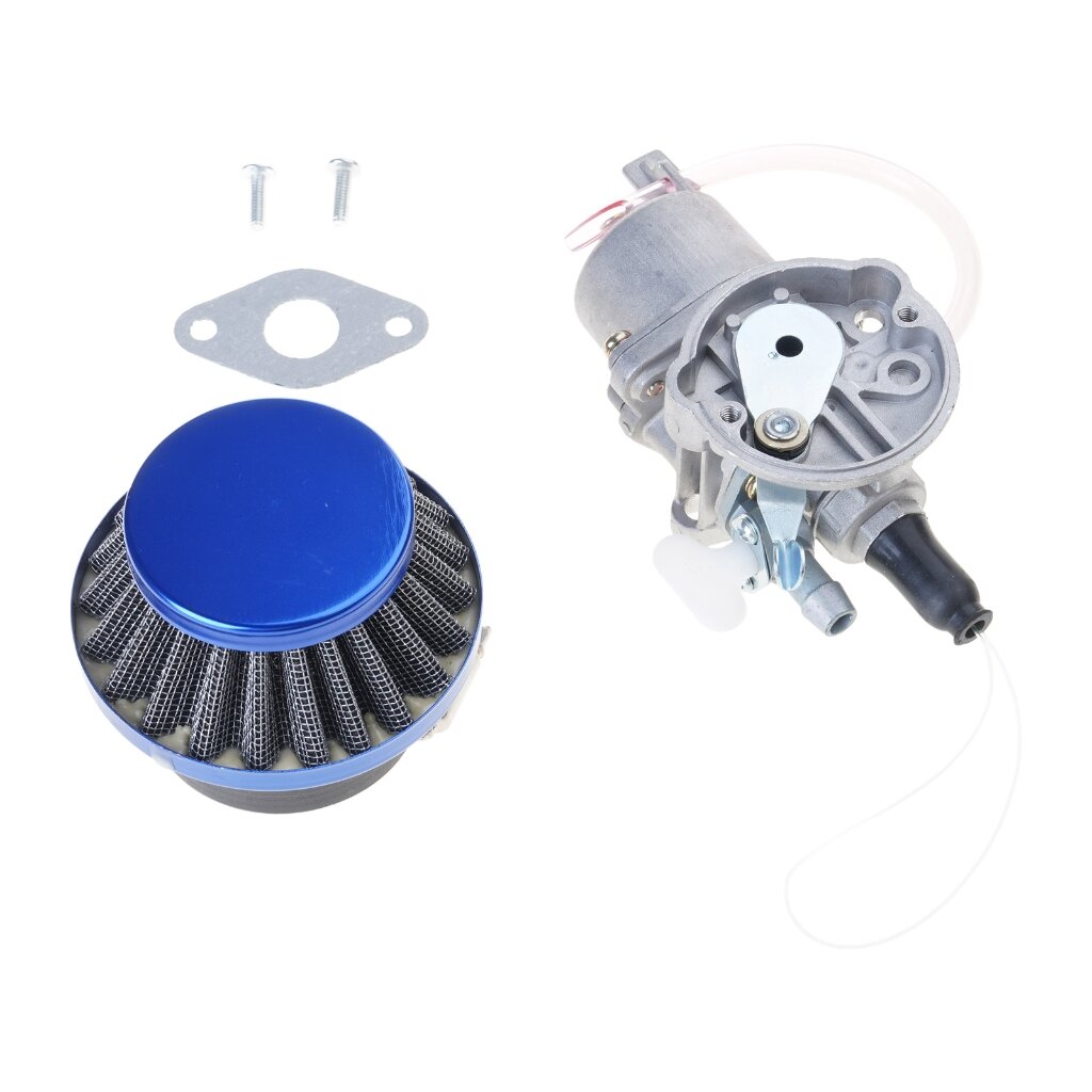 Двигатель Carb Карбюратор 2-тактный Подходит для 47cc 49cc Quad Moto ATV Dirt Pocket Bike