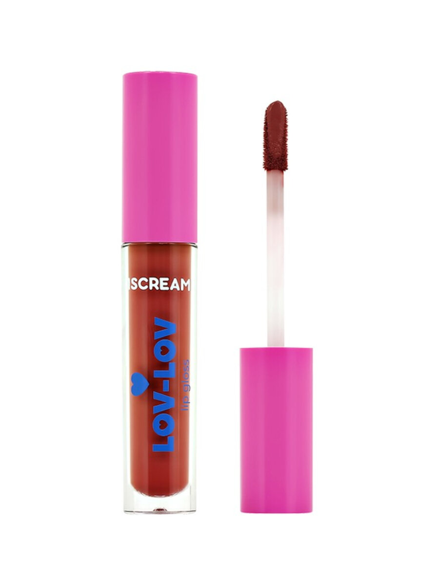 Помада для губ ISCREAM LOV-LOV тон 05 жидкая матовая, без продуктов животного происхождения