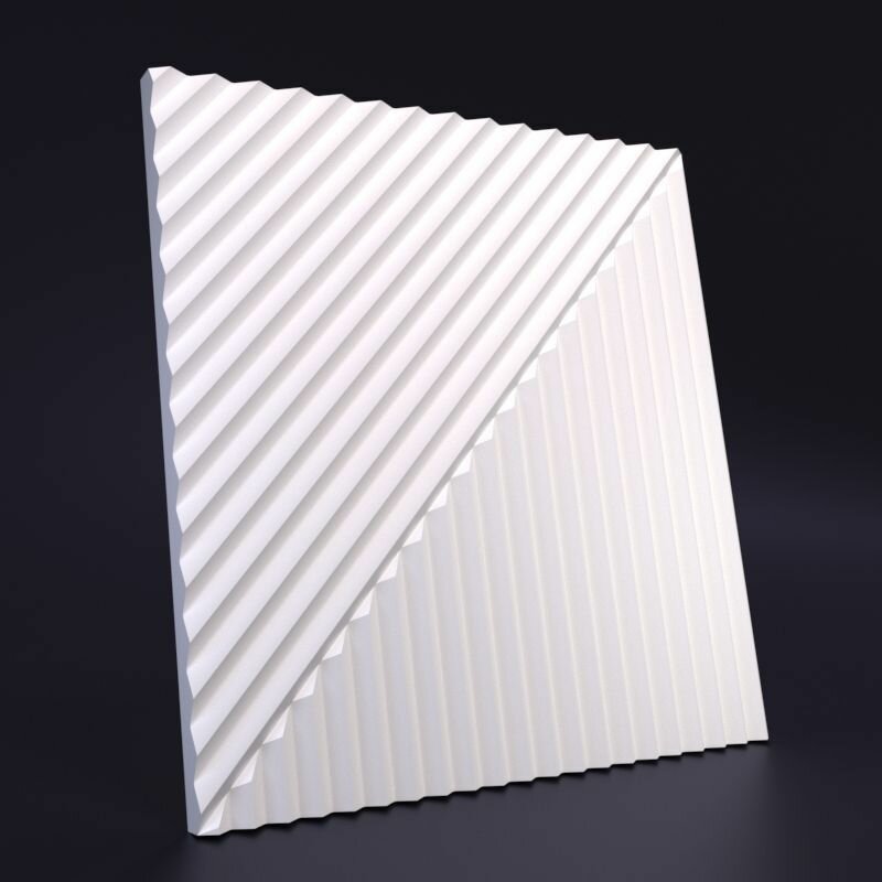 3D гипсовая панель Weissenberg "Консул №2", 50*50см