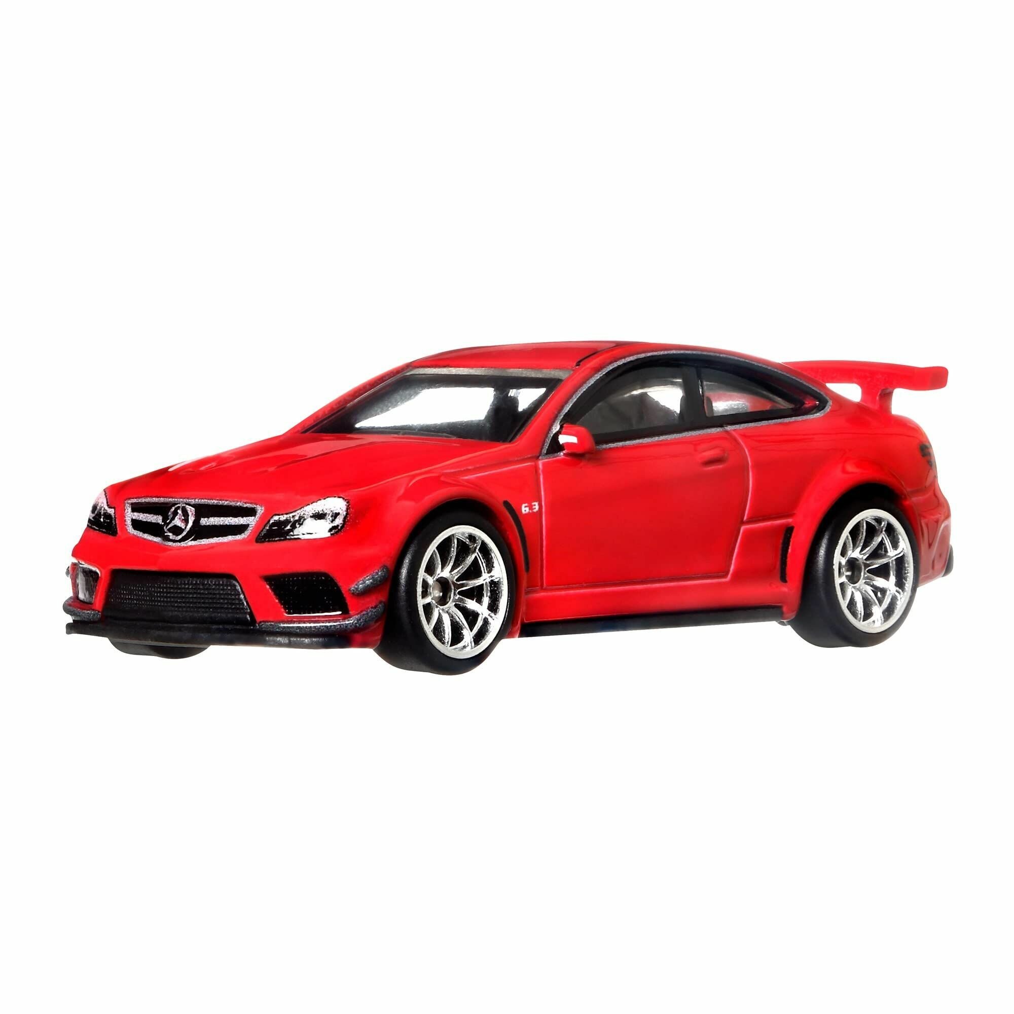 Машинка коллекционная Mattel Hot Wheels Premium Car Culture: FPY86 12 MERCEDES-BENZ C63 AMG COUPE BLACK SERIES