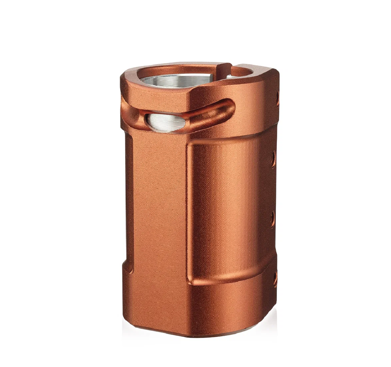 Хомут Fox Pro NX Brown, компрессия SCS, d 31.8-34.9 мм, 4 болта, коричневый