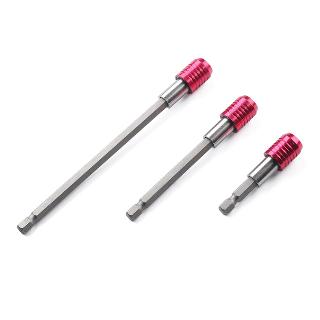 3 шт. Магнитный держатель для сверл, самоблокирующийся, с шестигранником 1/4” для удлинителя дрели, адаптер для винта дрели