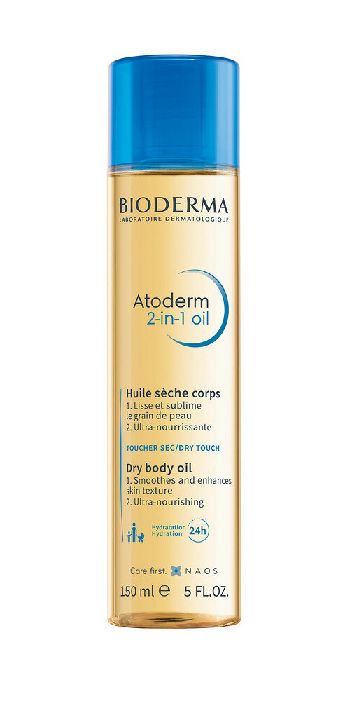Bioderma atoderm масло для тела сухое 2 в 1 150 мл