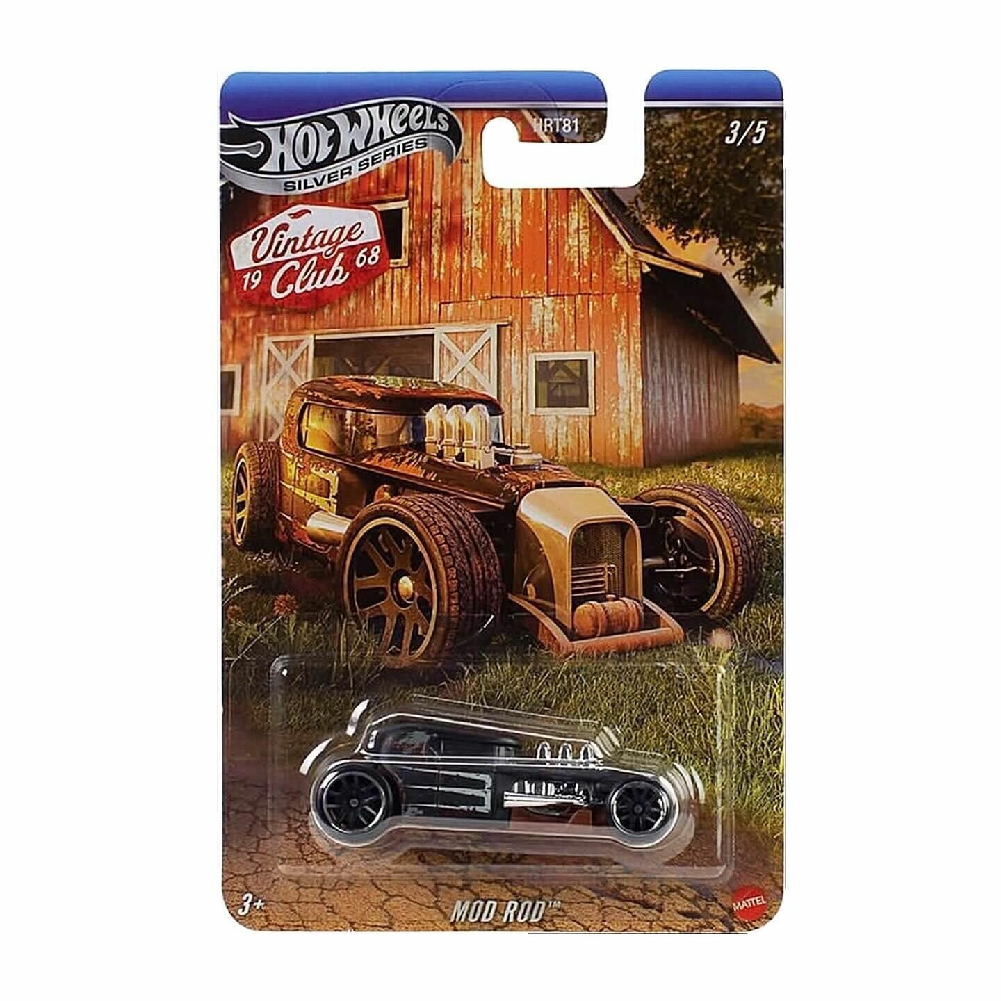 Машинка Mattel Hot Wheels HRT81 Vintage Assort 2026 Mod Rod