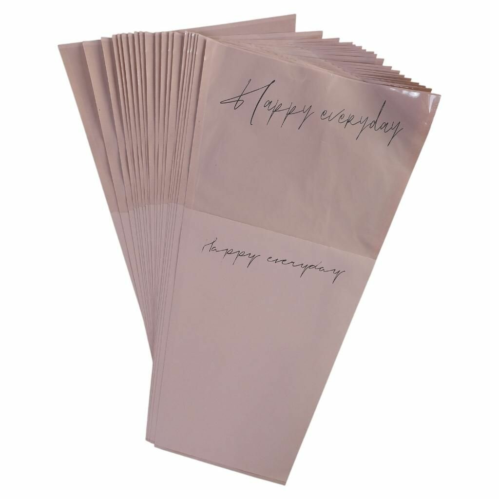 1 упаковка из 20 листов, пакет для упаковки цветов из крафт-бумаги-розовый