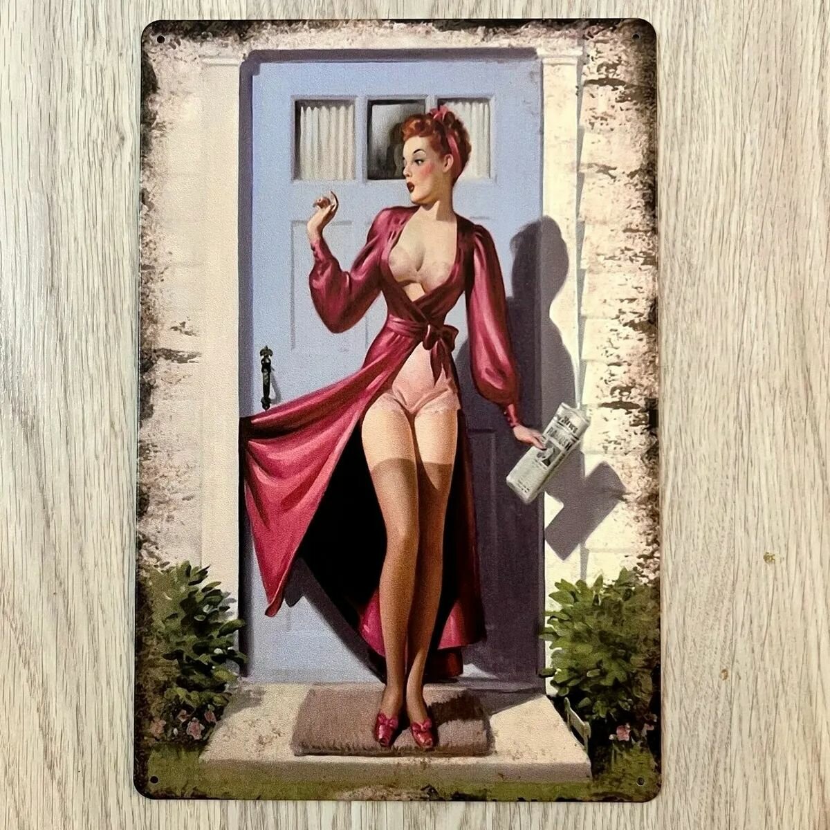 Табличка металлическая интерьерная Оформление бара и помещения 20x30cm
