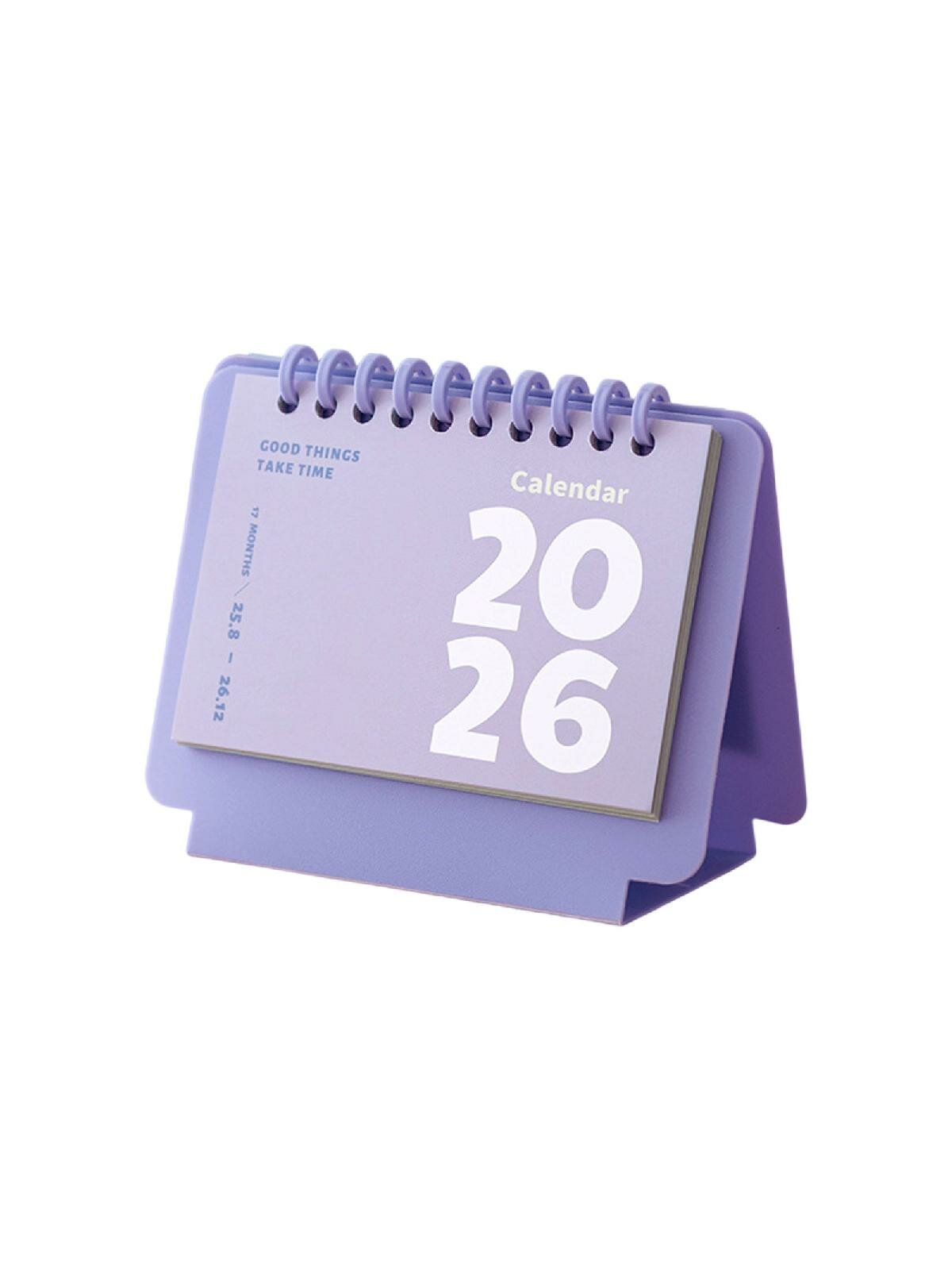 2026 Настольный календарь Ежедневник Портативный Ежемесячный календарь 13x6,2x11,2 см