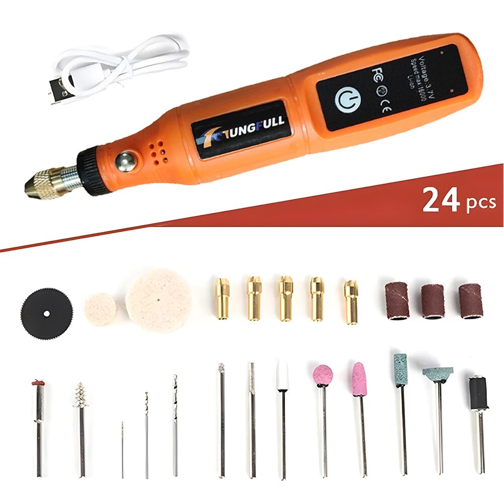 3,7 В мини-роторные инструменты, ручная аккумуляторная дрель, деревообрабатывающий вращающийся инструмент для гравировки ювел.