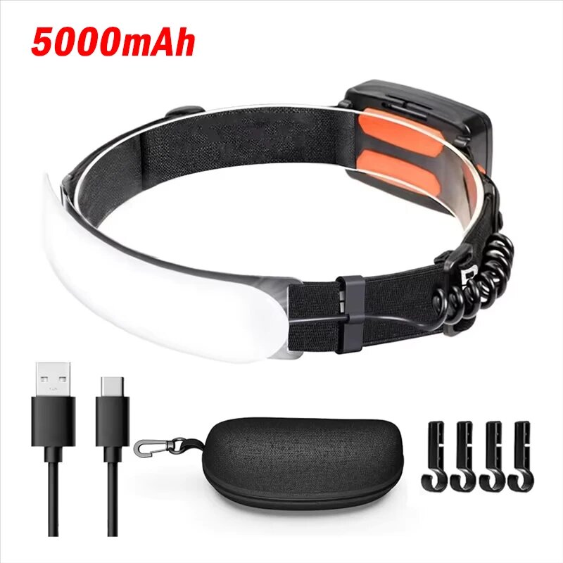 BALDR Налобный Фонарь 5000mAh с крюком