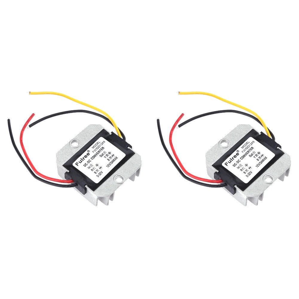 DC-DC 5-32 до 12 В 3A автоматический стабилизатор напряжения, преобразователь питания, регулятор, автоматическое повышение давления, рассеивание тепла