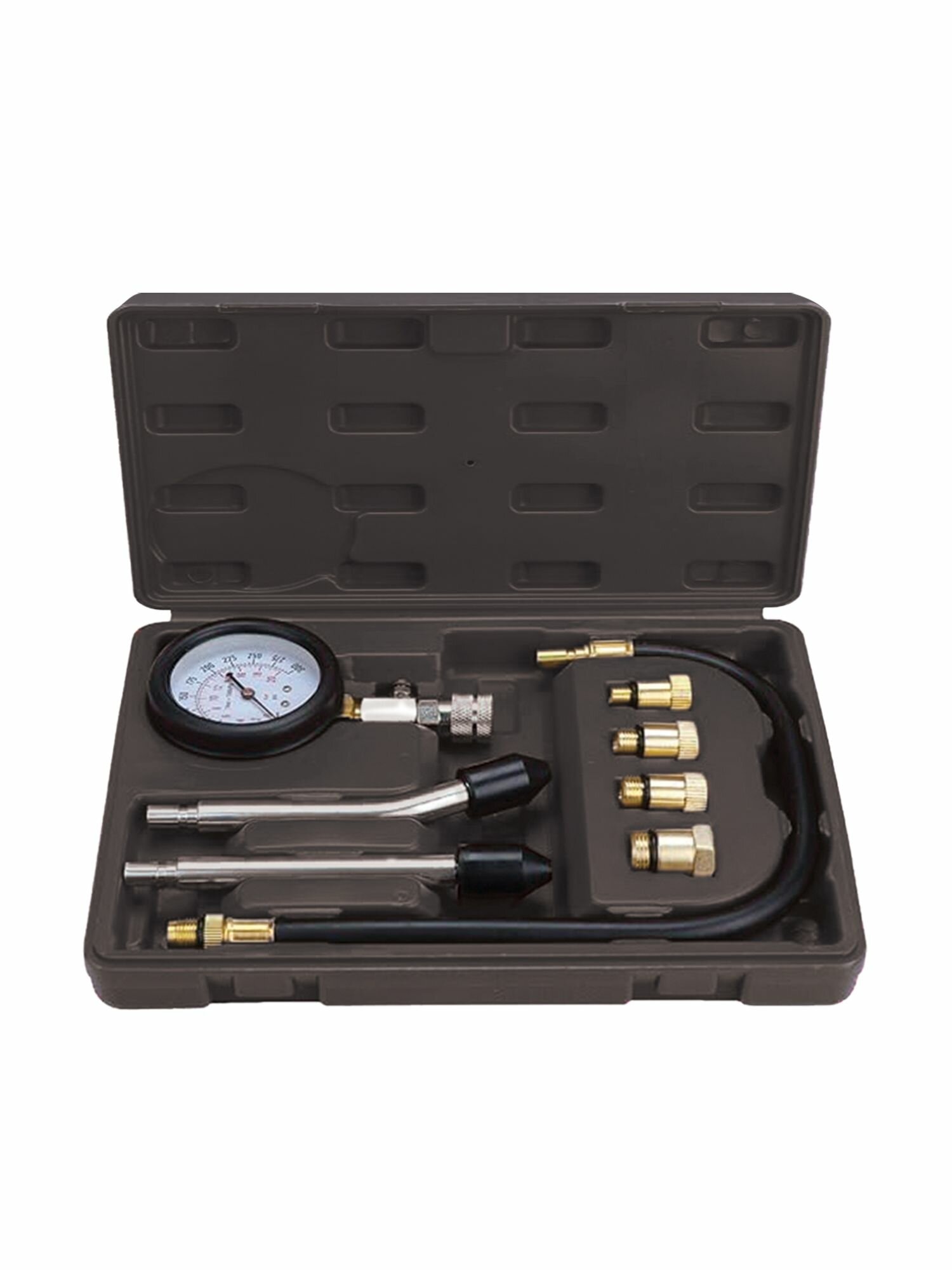 Компрессометр универсальный с насадками 8 предметов, AVS (A95062S)