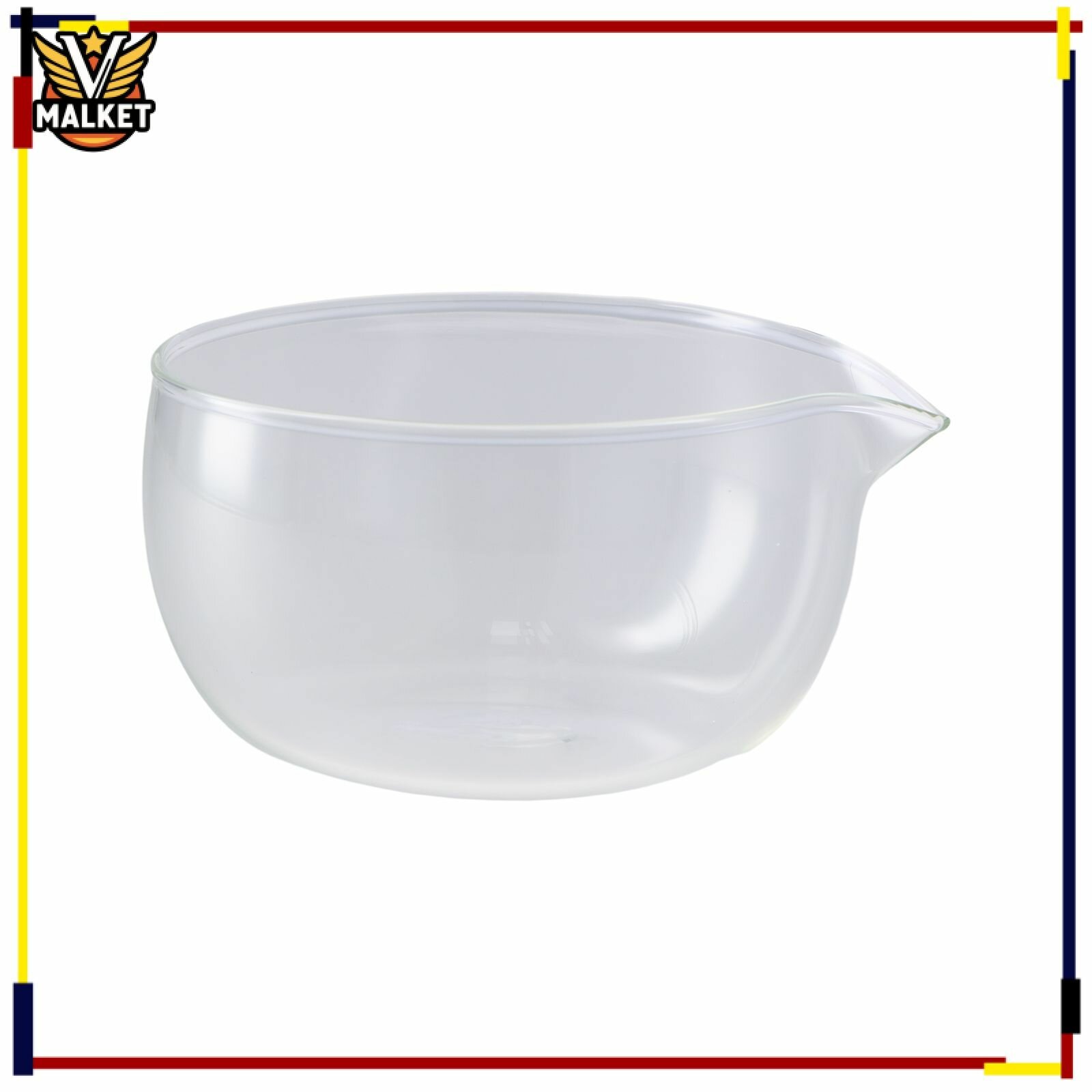 Эксклюзивная чаша для матчи 350 мл из матового стекла с носиком