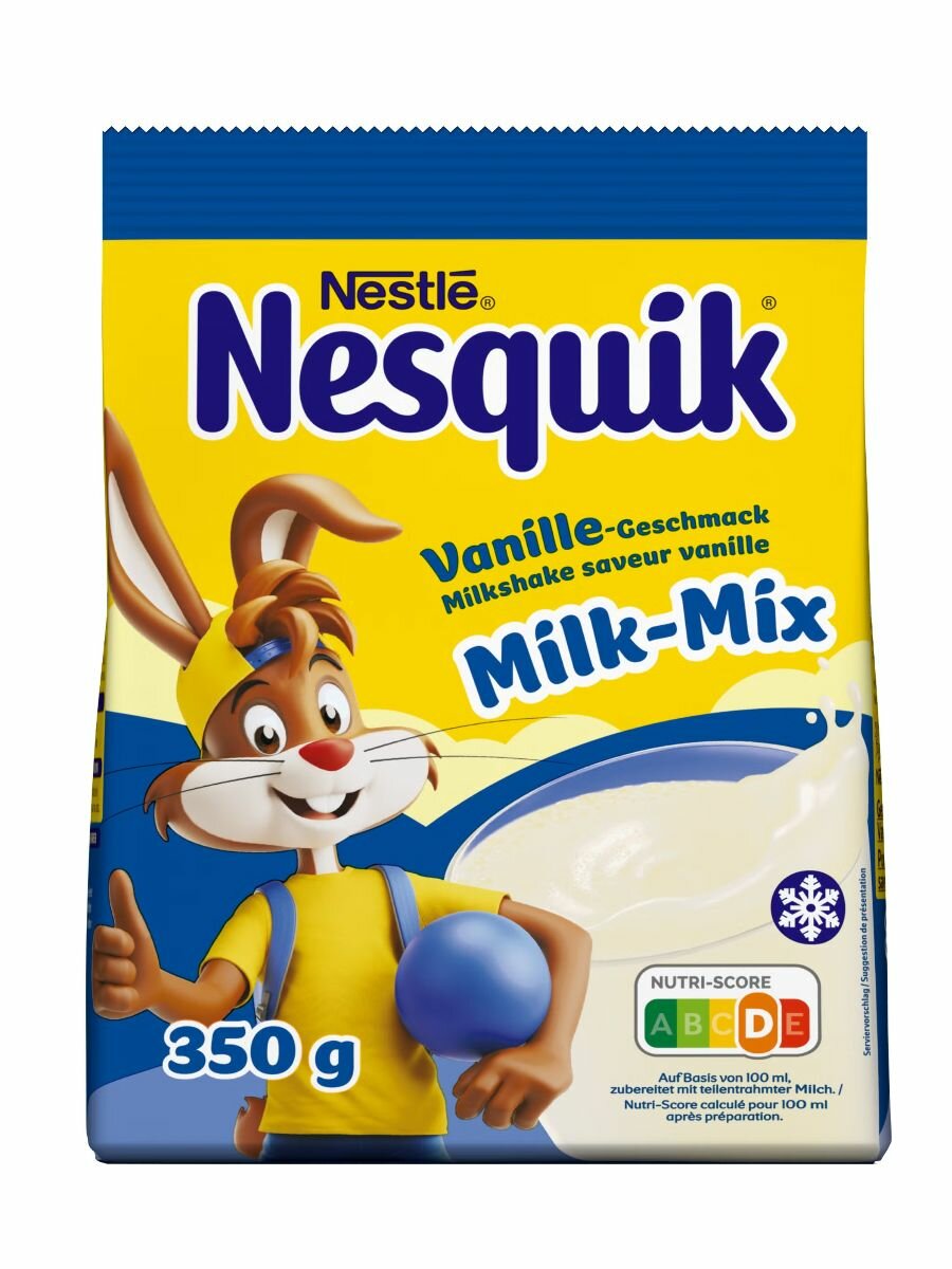 Растворимый напиток Nesquik Milk-Mix, ванильный, 350 гр, без ГМО