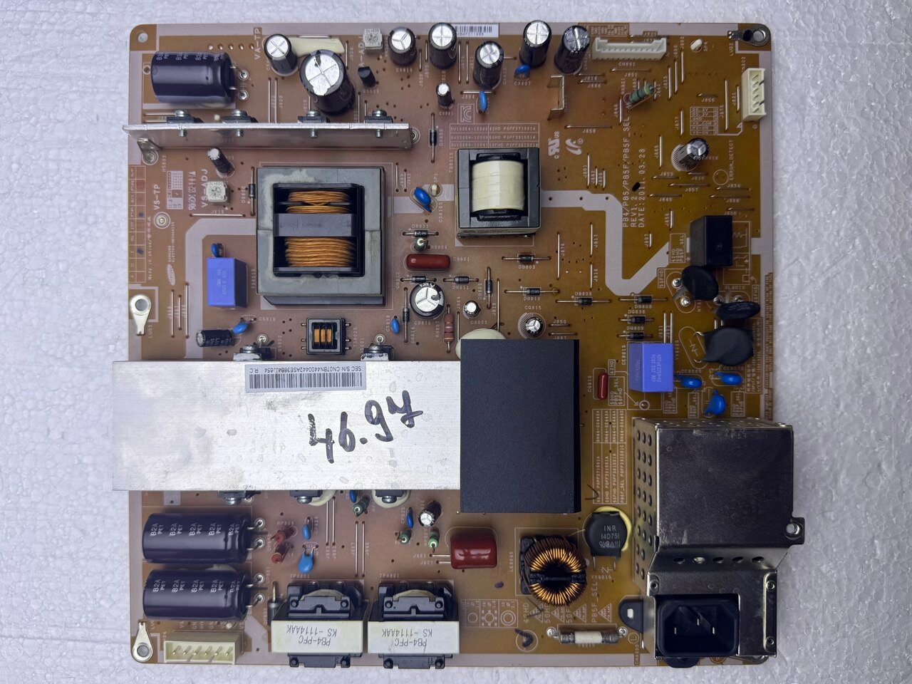 Блок питания BN44-00442A, 42HD PSPF271501A для телевизора SAMSUNG PS43D451A3W