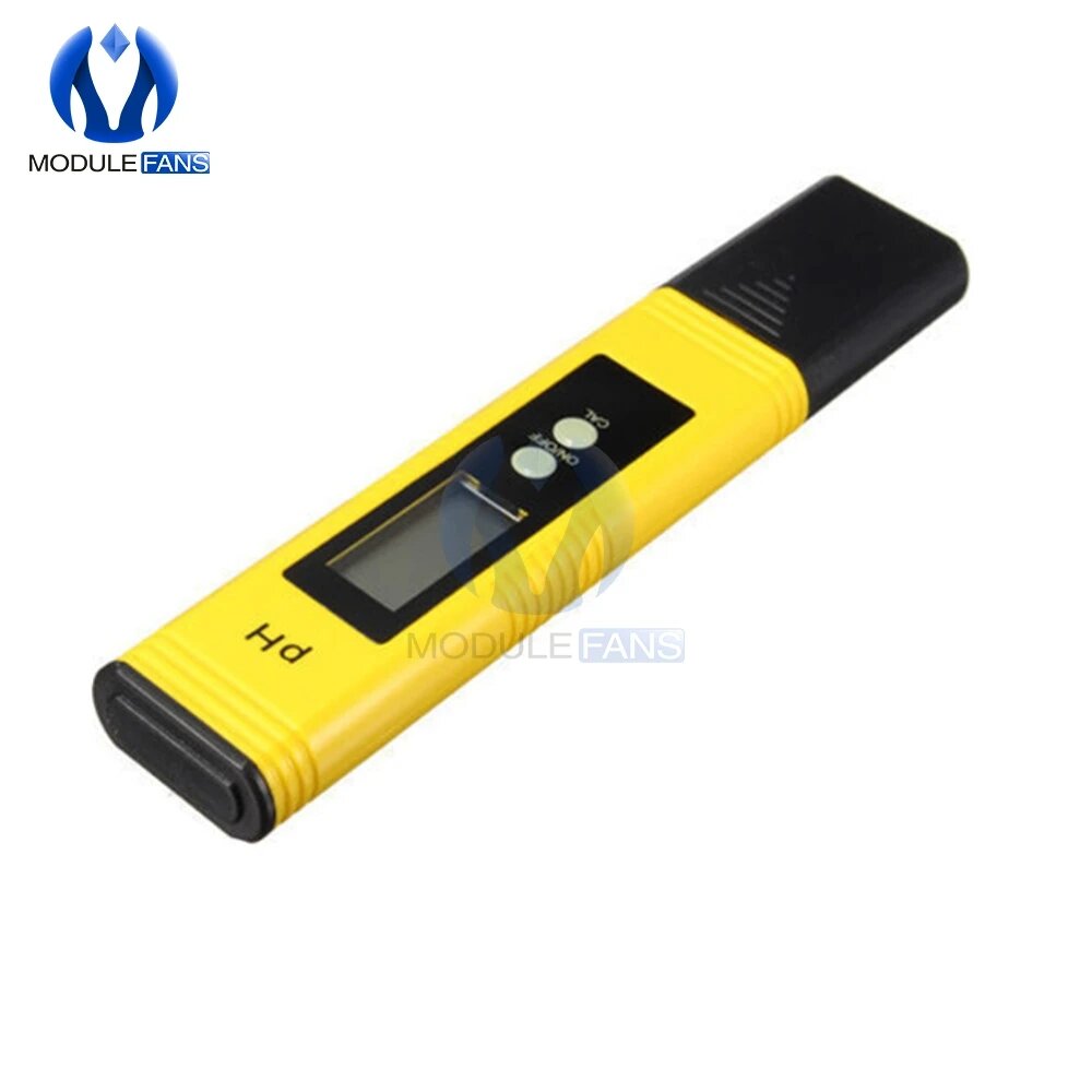 Цифровой ЖК-дисплей PH-метр карманный аквариум бассейн Вода Вино моча ЖК-дисплей ручка монитор микропроцессор водонепроницаемый