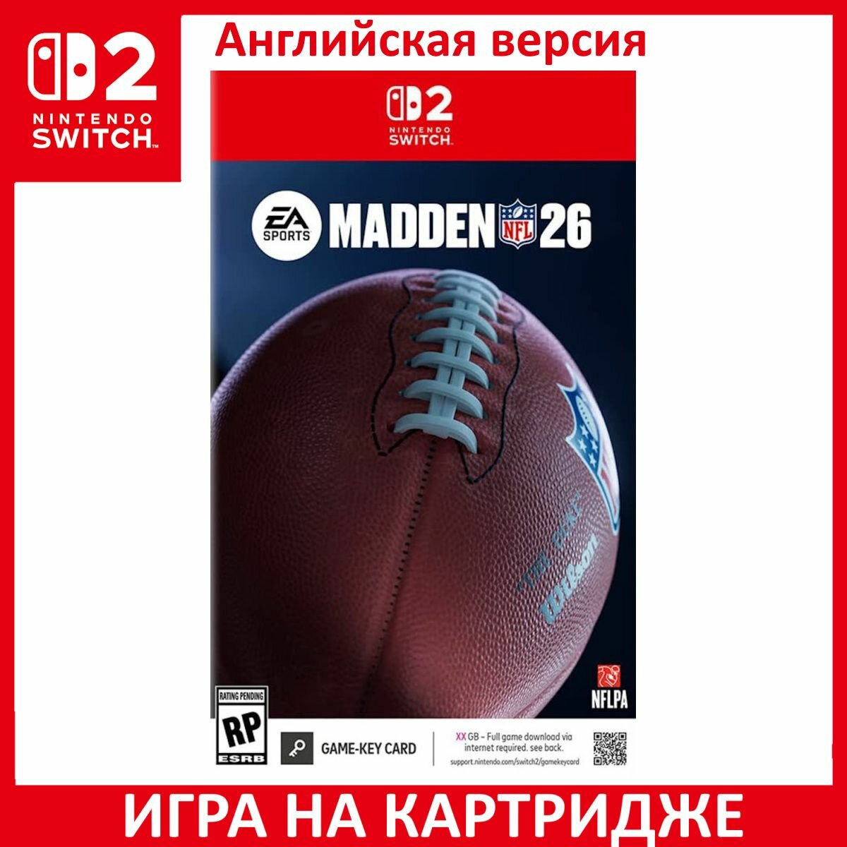 Игра Madden NFL 26 (Game-Key Card) (Switch 2)
