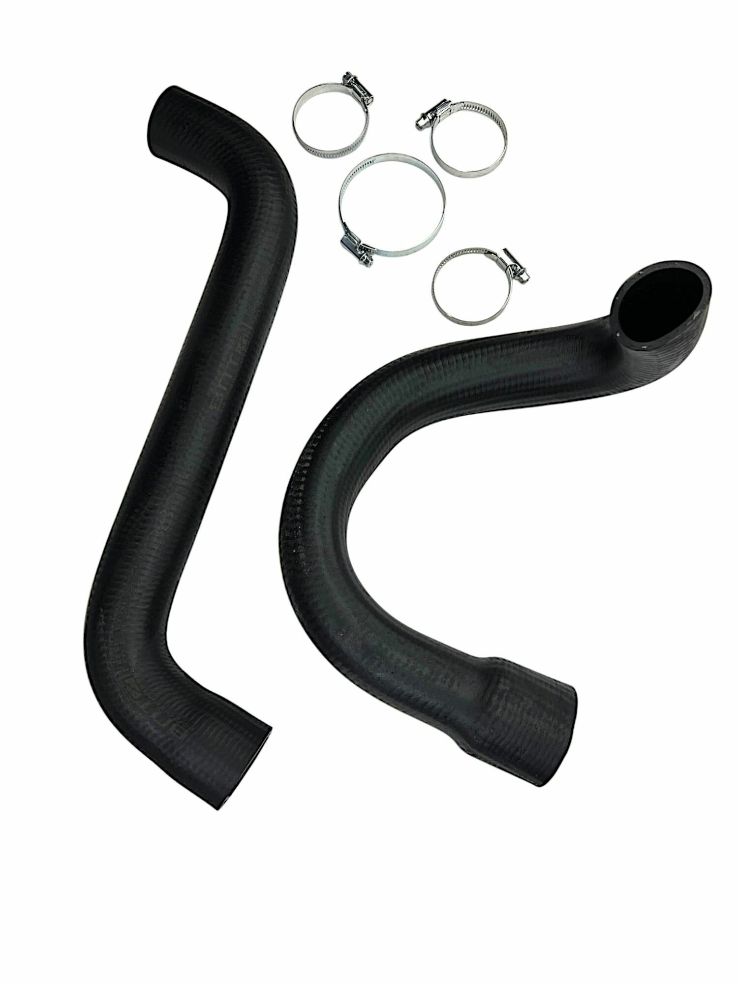 Патрубки радиатора Валдай дв. Cummins ISF 3.8 (к-т 2шт. с хомутами червячными) оригинал фарер