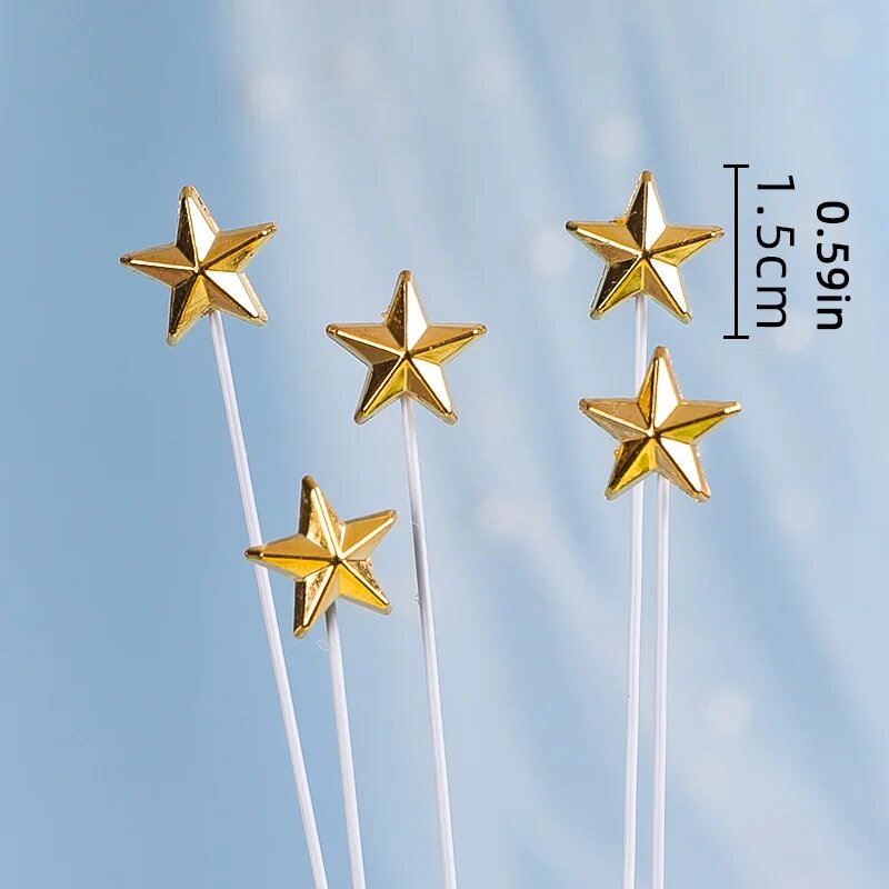Топпер для торта "Единорог" 5pcs pentagram