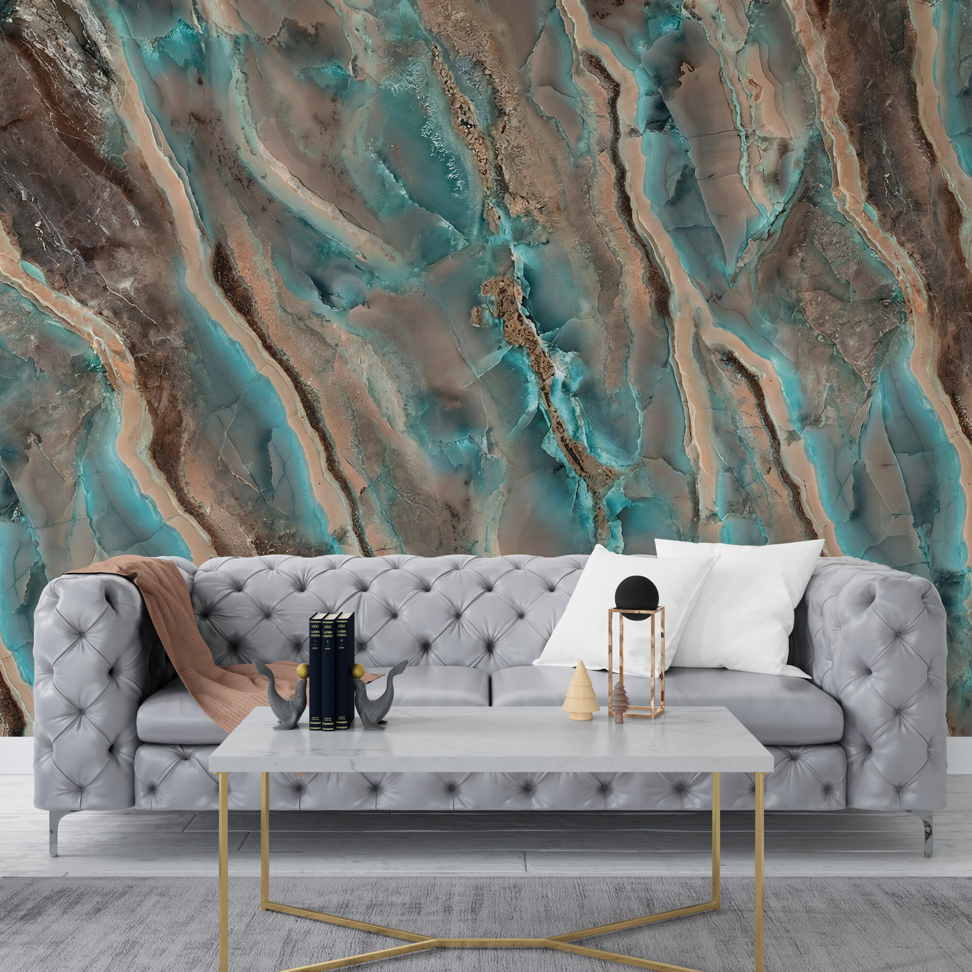 Гибкий мрамор "Каллихоре" полотно №2; 1420х2850 ; 4,047 кв. м.