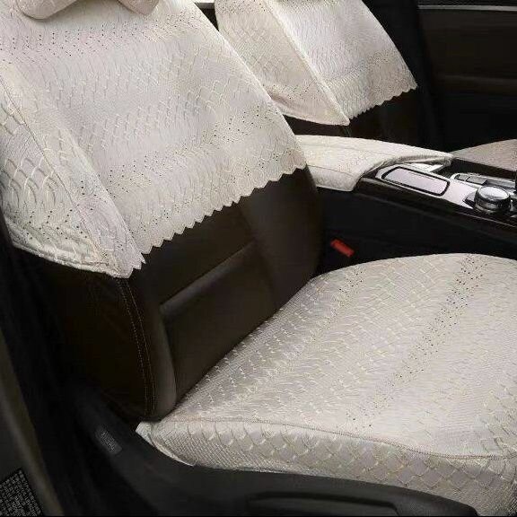 Всесезонные кружевные чехлы для сидений Passat, вышивка для автомобиля (доставка 7-9 дней)