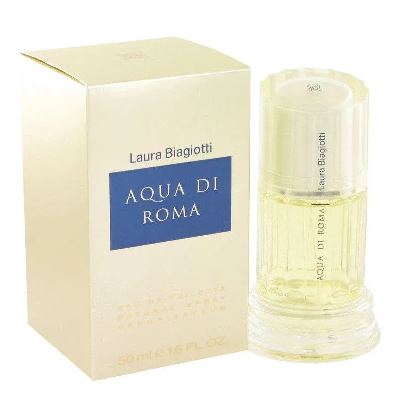 Туалетная вода для женщин Laura Biagiotti Aqua Di Roma 50 мл / Духи Лаура Биаджотти Аква Ди Рома / Римская вода