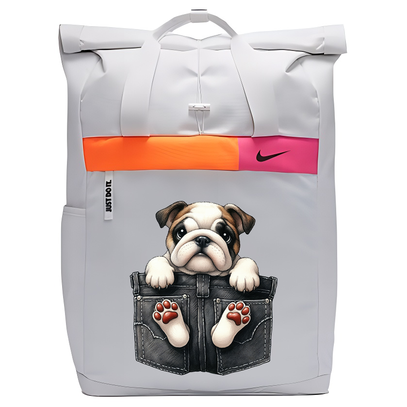 Рюкзак унисекс Nike Polyester Regular, светло-серый 1371947966