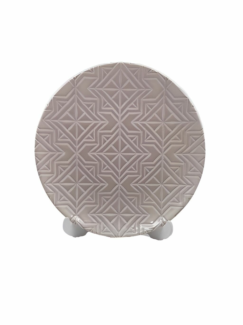 Набор фарфоровых тарелок мелких 175 мм. "Аксамит" ф. Универсал 4 шт, Добрушский фарфоровый завод