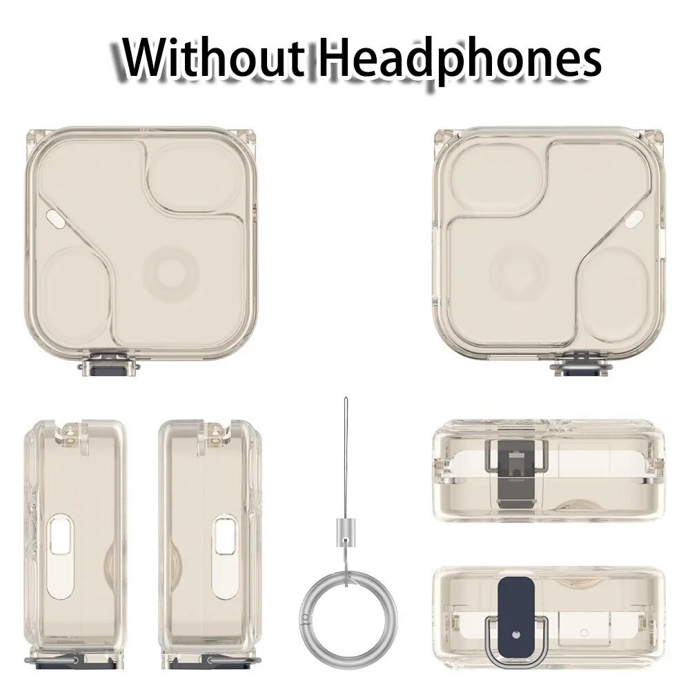 Прозрачный чехол для наушников Nothing Ear (3) из ТПУ