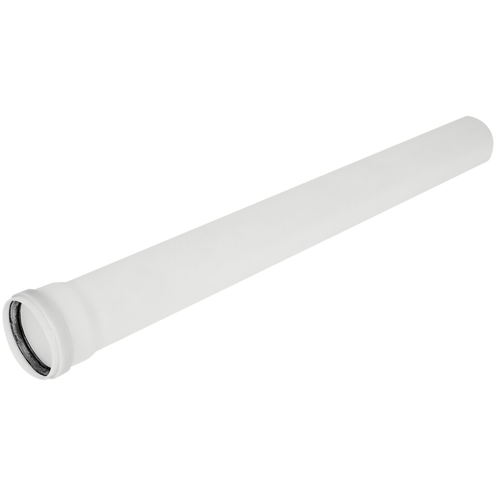 Удлинитель дымохода D = 80 мм, L = 800 мм, конденсационный ROMMER (RCA-0808-00000800)