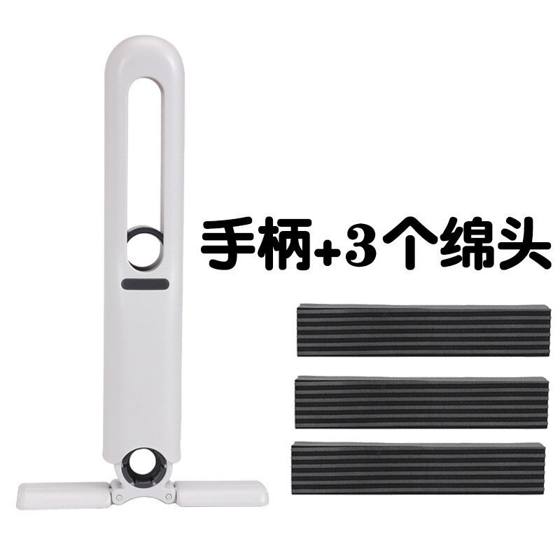 Многофункциональная мини-швабра, ручная щетка без необходимости мытья рук, губка для впитывания воды, для ванной, туалета, кухни, домашнего использования 5