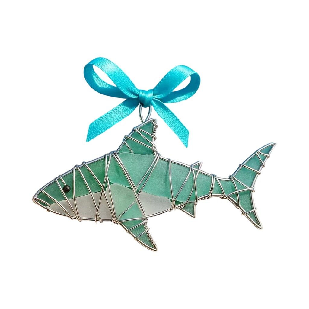 (1 штука) Акриловый Настенный Декор - Набор Подвесных украшений с Морскими животными с Рисунками Дельфинов, Черепах и Китов, Украшение дома в Прибрежной Тематике для ванной комнаты