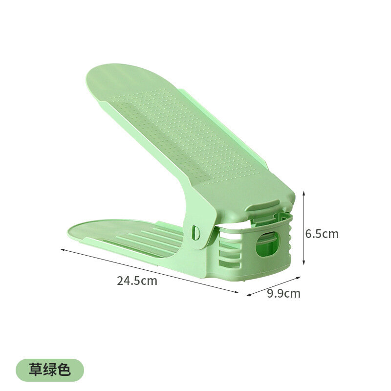 4-уровневый регулируемый утолщенный обувной шкаф, артефакт для хранения обуви, двухъярусная простая обувная полка для дома и общежития