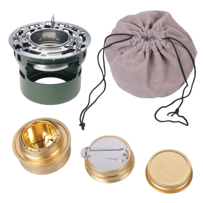 Портативная спиртовая горелка, темно - зеленый