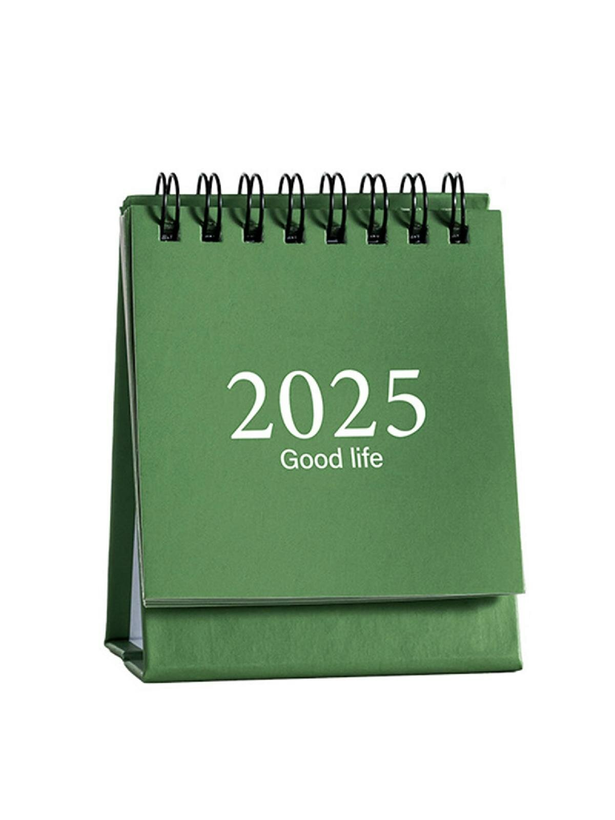 2025 Настольный Календарь Годовой планировщик Ежемесячный календарь Английский Постоянный календарь