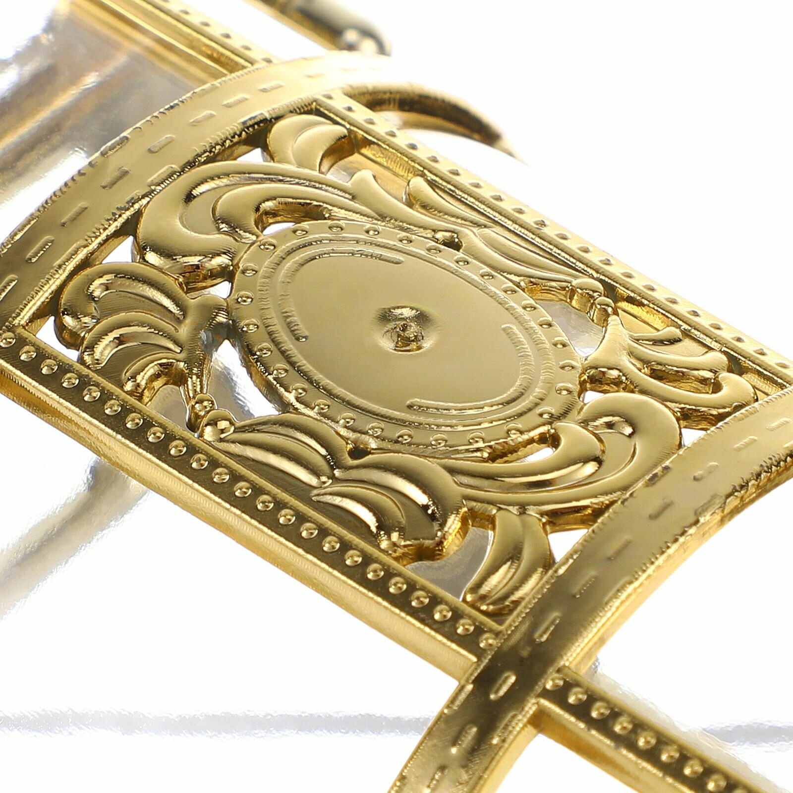 Прозрачный пластиковый сундучок для хранения мелочей и воспоминаний, 1 шт.