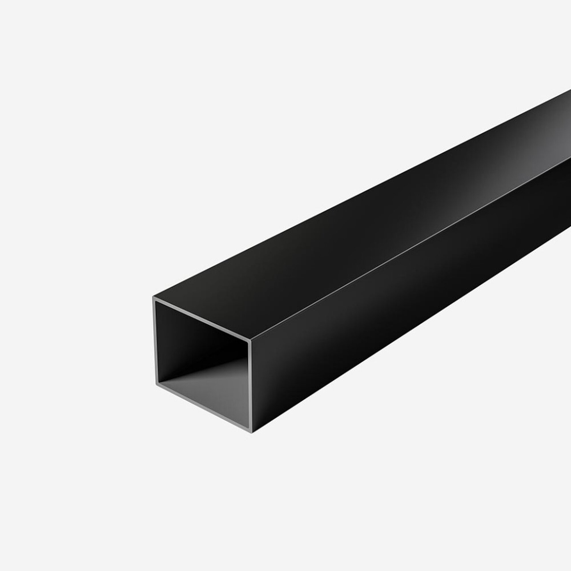 Добавочный профиль универсальный, черный матовый, 30*39*2000 мм