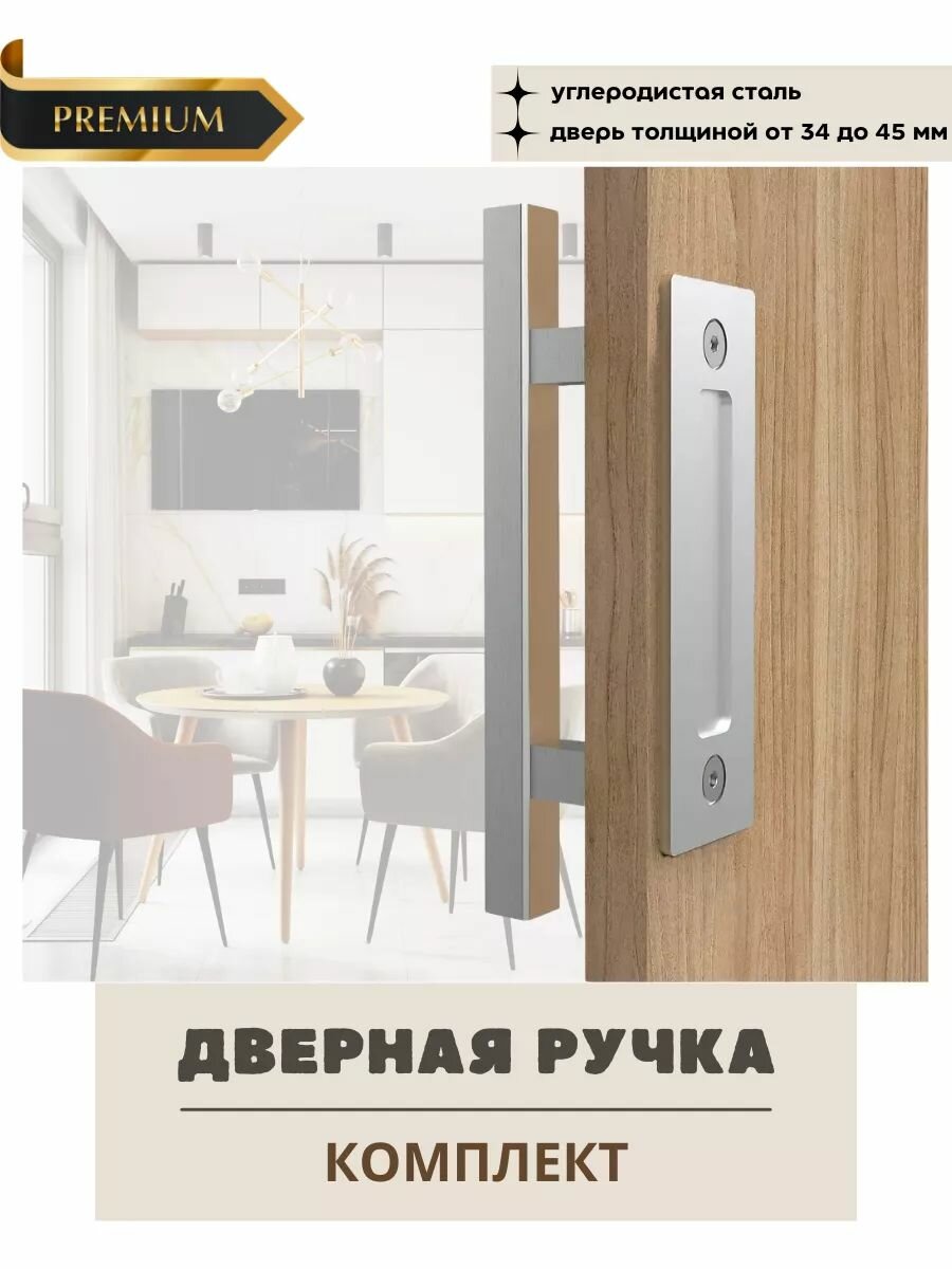 Комплект дверных ручек Лофт