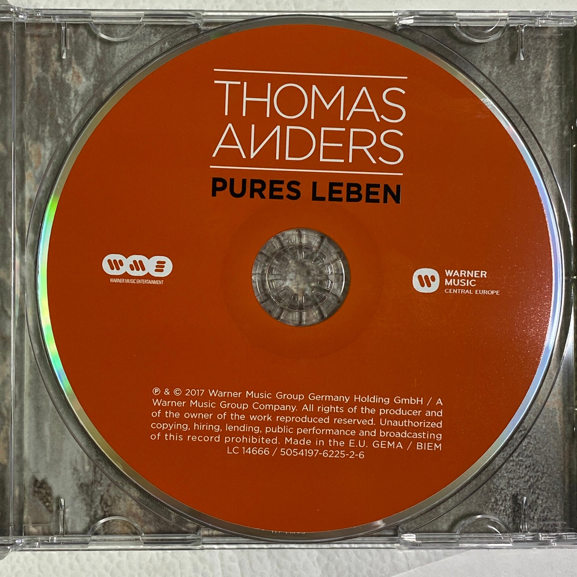 Компакт-диск (CD) Thomas Anders. Pures Leben. — фото 1
