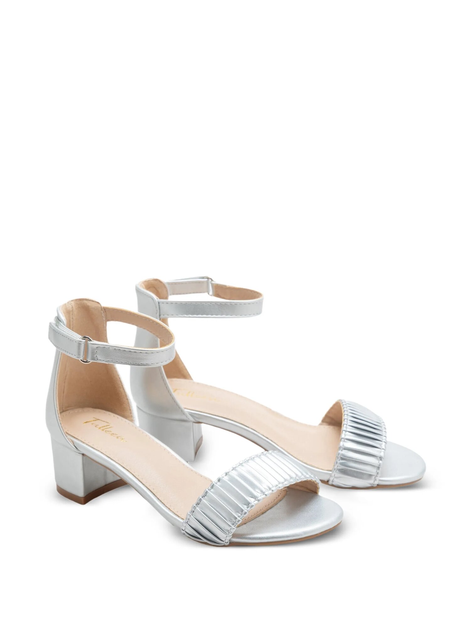 Босоножки Pleated sandals