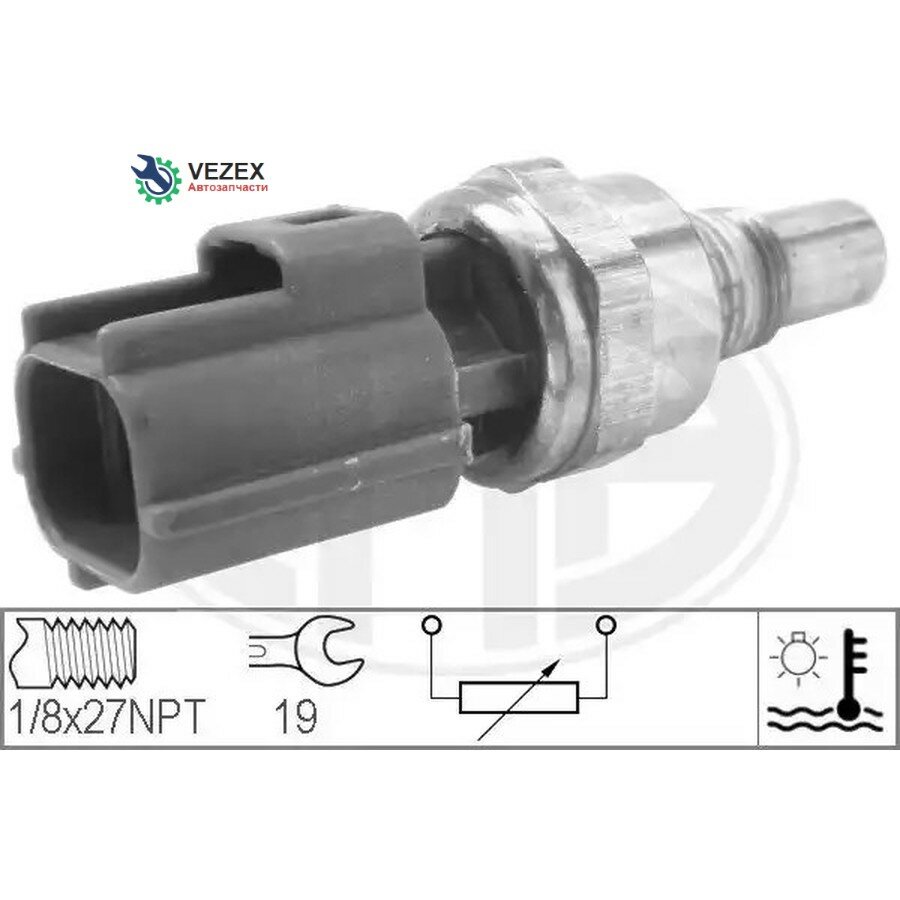 ERA 330605 датчик температуры охл. жидк!\ Ford Mondeo/Cougar/Transit 1.6-2.0I 94-01
