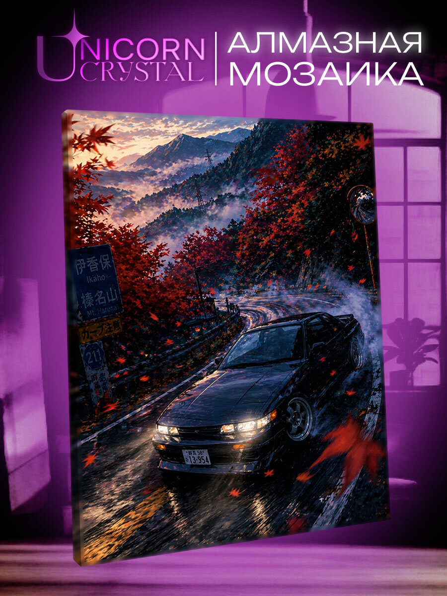 Алмазная мозаика Nissan Silvia S13