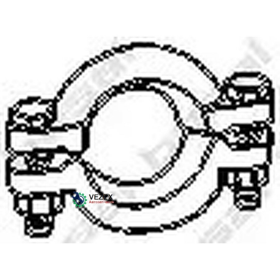 BOSAL 254-933 Хомут
