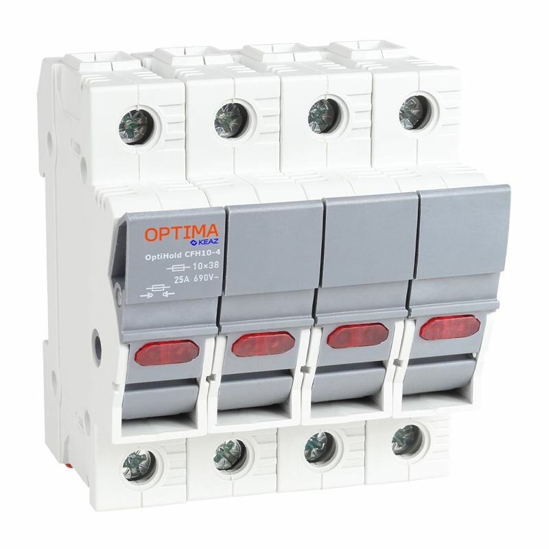 Предохранитель-разъединитель модульный OptiHold CFH14-50-4 КЭАЗ 385312