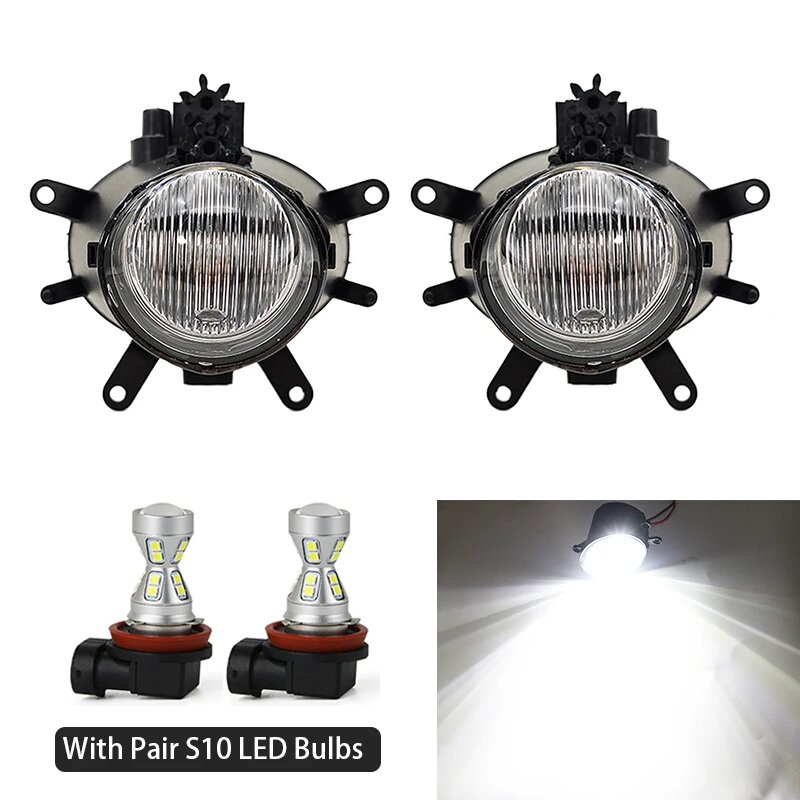 Противотуманные фары BMW E46 с LED S10 White
