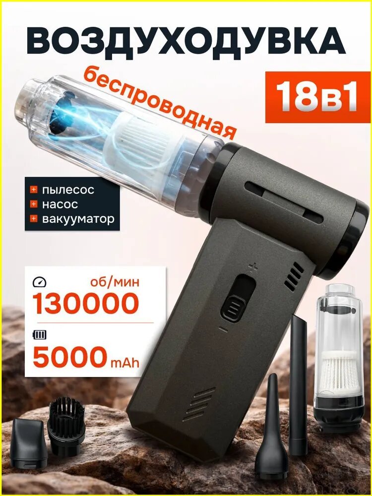 Аккумуляторный портативный ветродув, качественный и мощный