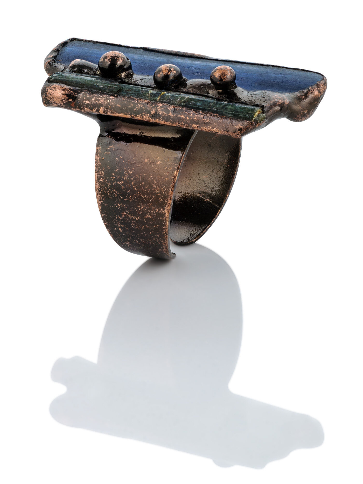 Кольцо, турмалин