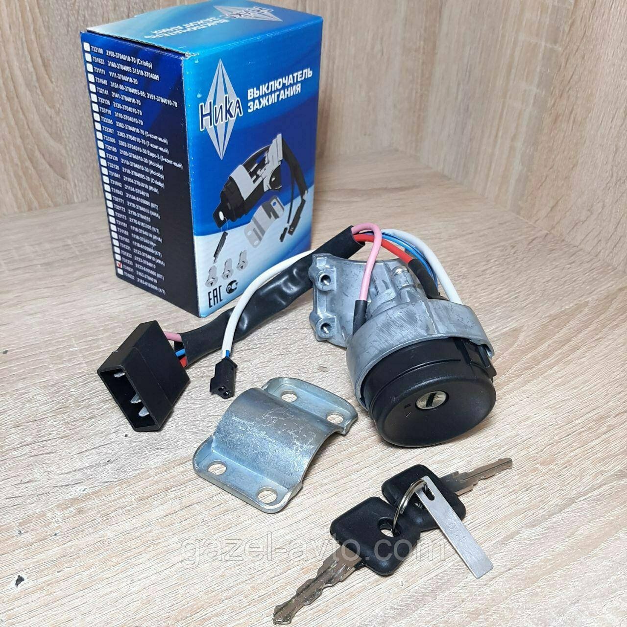 Замок зажигания УАЗ Патриот иммобилайзер активирован Ника-Л