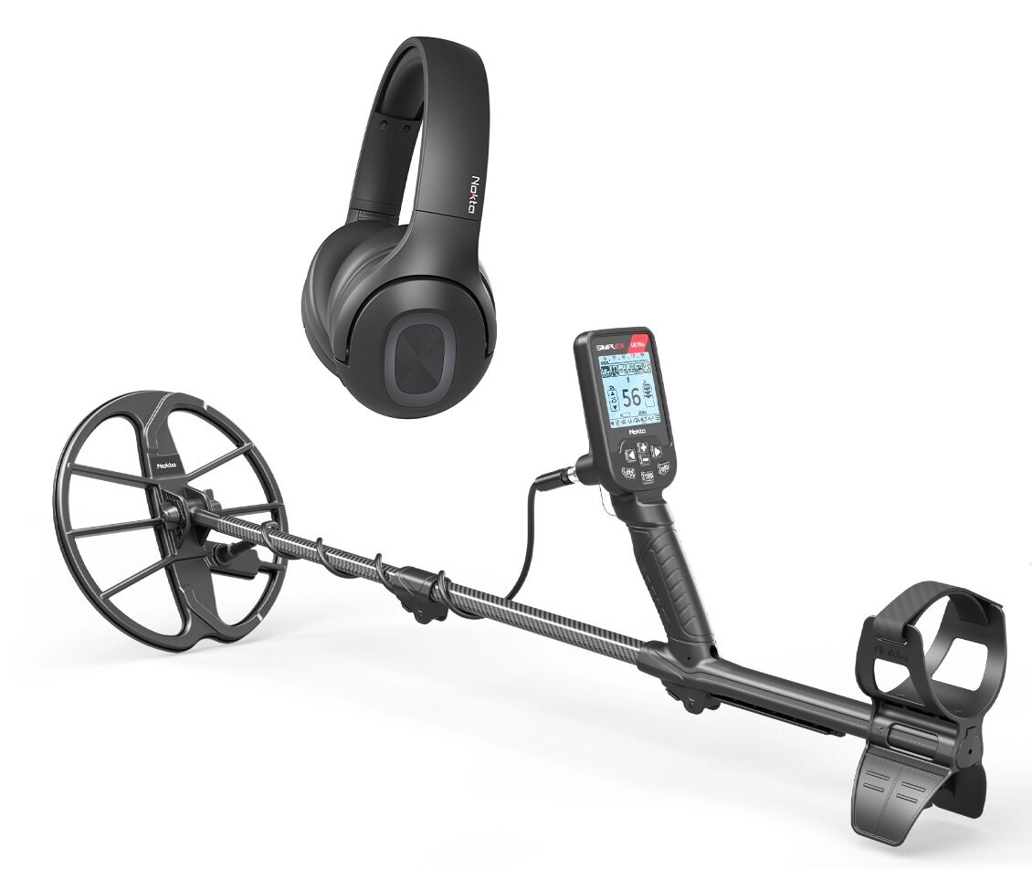 Металлоискатель Nokta Makro Simplex Ultra WHP с катушкой 11″ DD и наушниками Bluetooth aptX