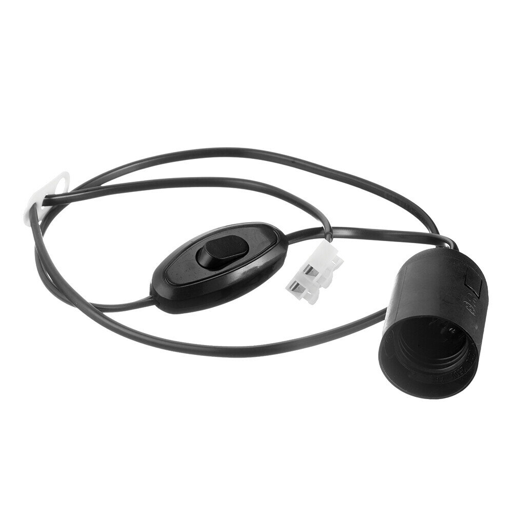 Патрон для лампы E27 Svet ПС 0127 полипропиленовый IP20 подвесной с выключателем 1010-00020